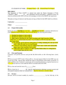 Velatura SOW Exhibit Template - Velatura as Contractor | Velatura ...